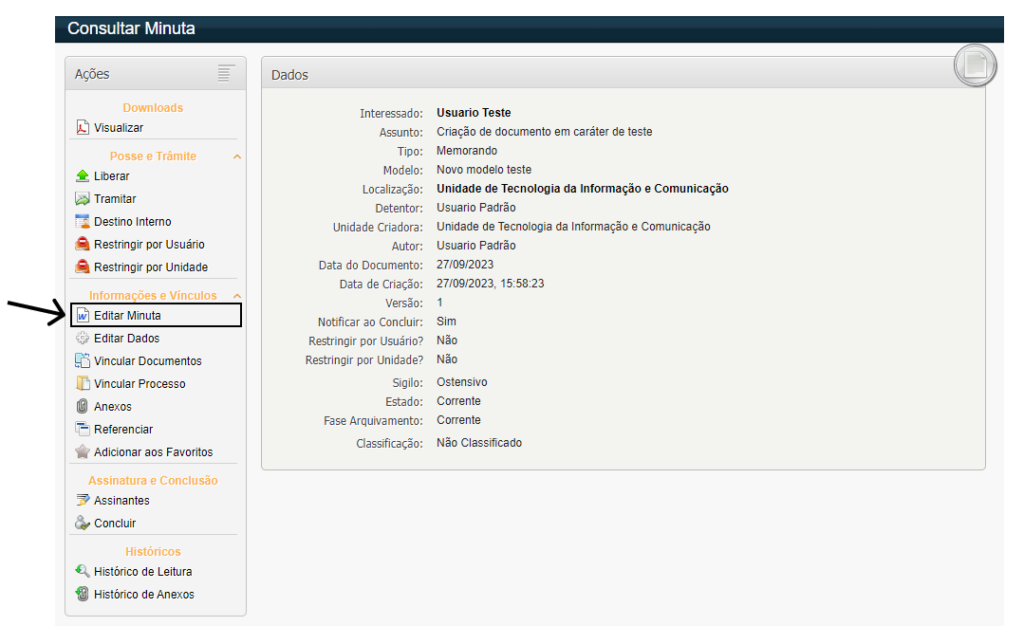 Como editar uma minuta? – Central de Ajuda Dataeasy Como editar uma minuta? – Central de Ajuda Dataeasy